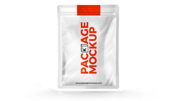 Free Plastic Zip Lock Packet/Bag Mockup Set - Free Package Mockups