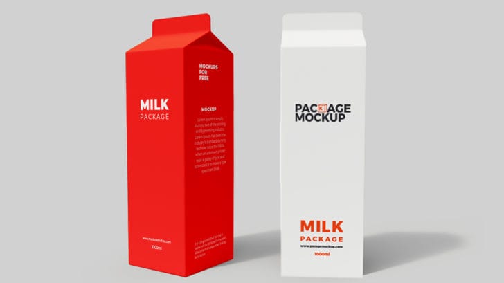 Free Packet Mockup - Free Package Mockups