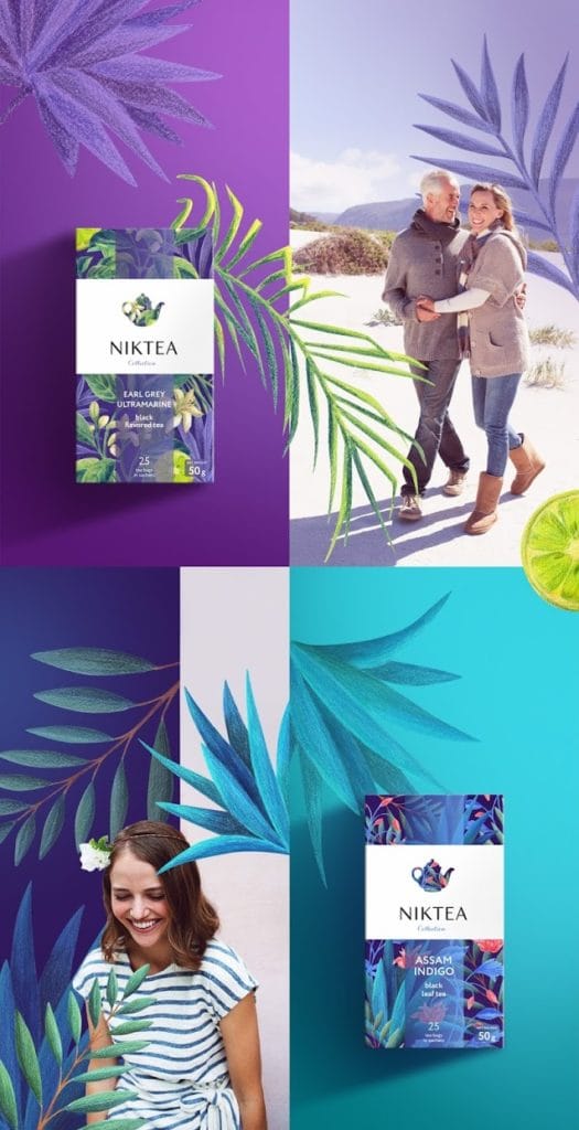 Niktea Brand Design - Free Package Mockup