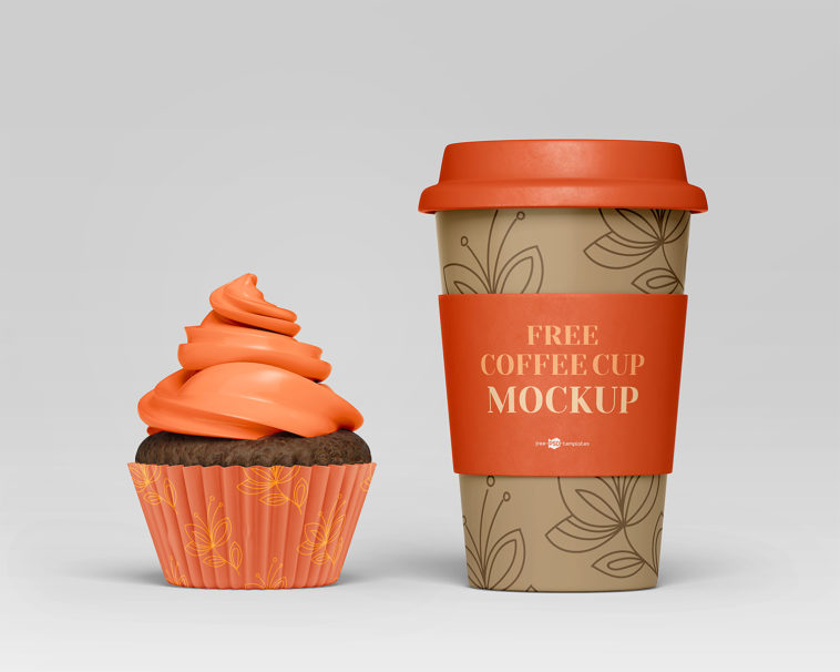 Free Cafe Package Branding Set Mockup - Free Package Mockup