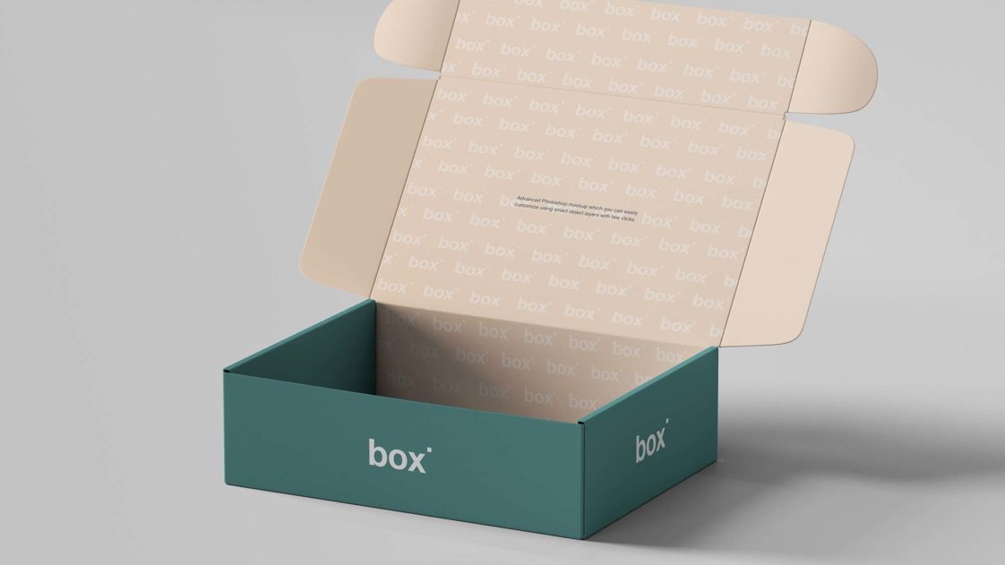 Pinch Lock Box Mockups set - Free Package Mockups