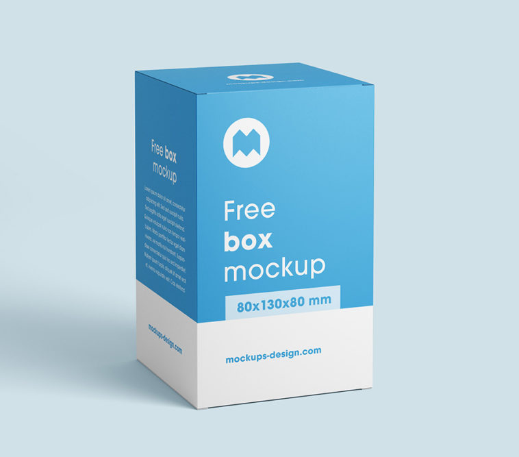 Free Box Mockup PSD Set - Free Package Mockup