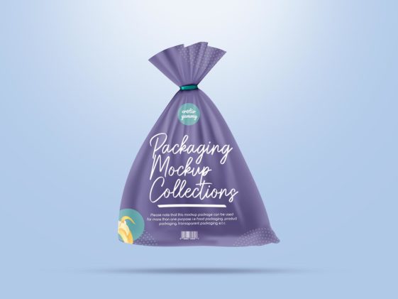 10 Gunny Sack Bag and Snack Pack Free Packaging Mockup PSD Set ...