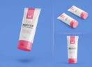 Free HQ Cosmetic Cream Tube Mockup Set - PacageMockup