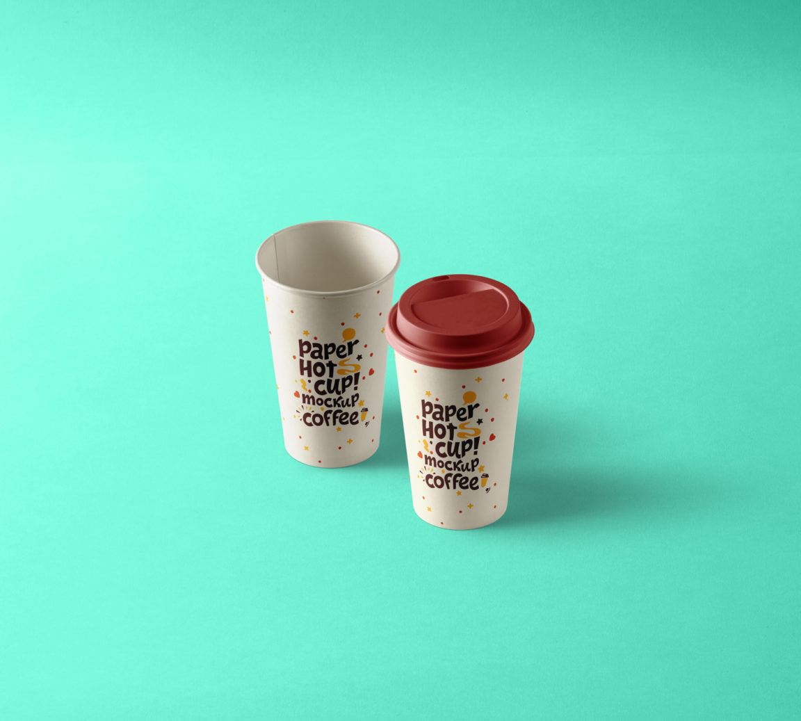 Free Paper Hot Cup Mockup - Free Packaging Mockup