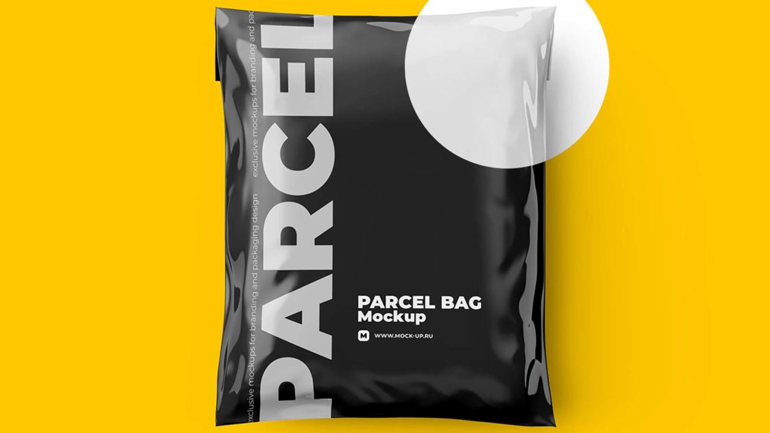 Free Plastic Wrap Texture Mockup PSD - Free Package Mockups