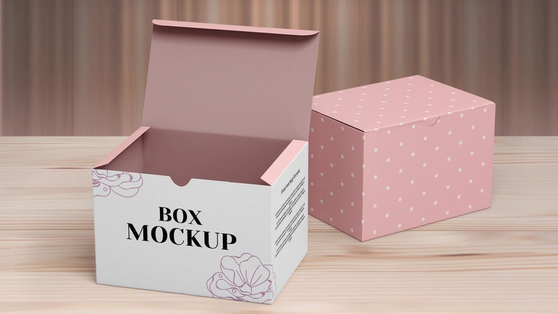 Free Tuck Top Box Mockup - Free Package Mockups