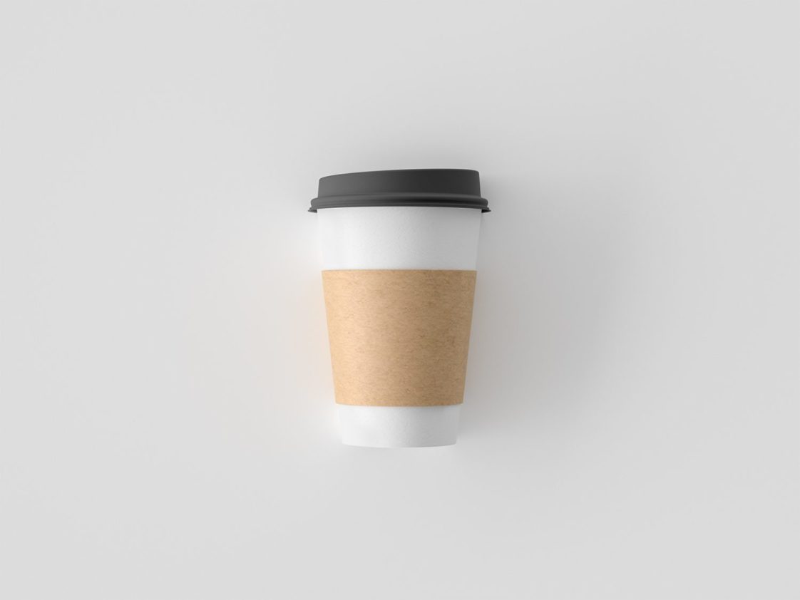 Simple Coffee Cup Free Mockup - Free Packaging Mockup PSD