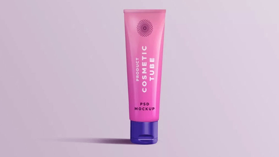 Cream Tube Mockup - Package Mockups