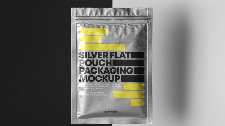 Free Small Pouch Packet Mockup - Free Package Mockups