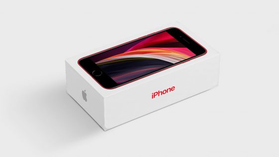Free Smartphone Box Mockup - Package Mockup
