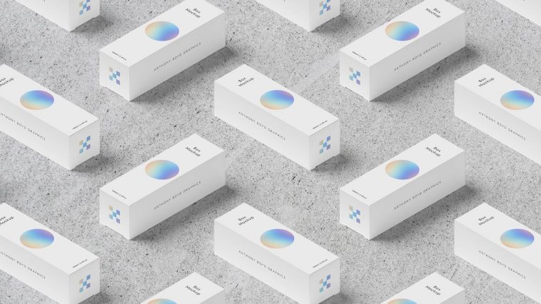 Free Tall Boxes Product Packaging Mockup - Free Package Mockups