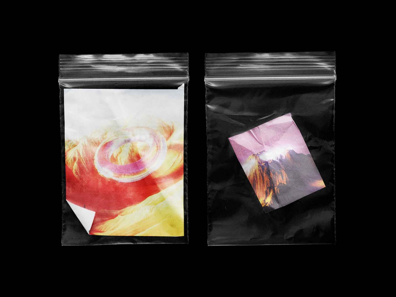 Free Plastic Zip Lock Packet/Bag Mockup Set - Free Package Mockup