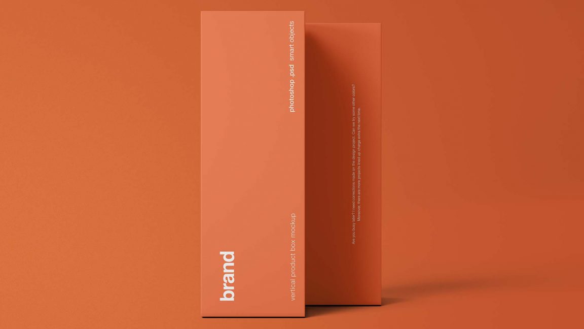 Free Free Vertical Box Grid Mockup - Free Package Mockups