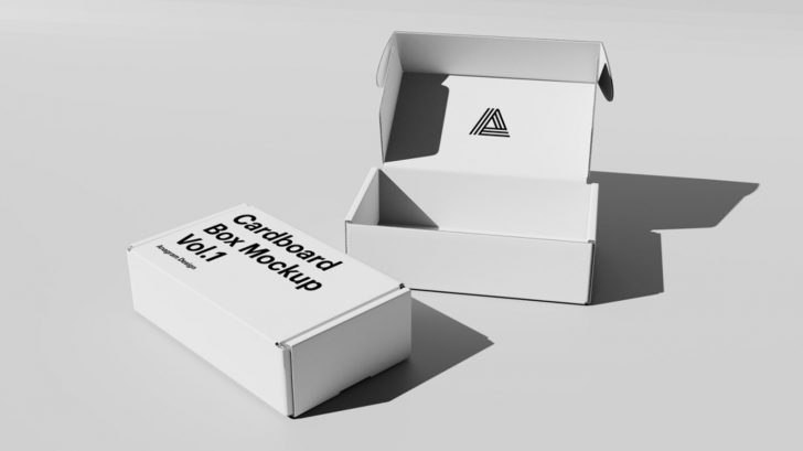 Free Smartphone Box Mockup - Package Mockups