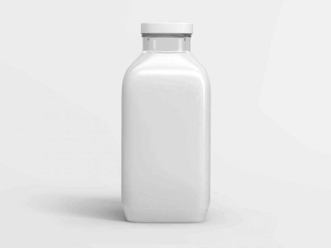 350ml Juice Bottle Mockup - Free Package Mockup