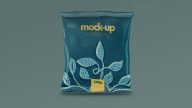 Free 3D Packet Mockup - Free Package Mockups
