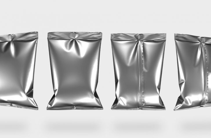 Free 3D Packet Mockup - Free Package Mockup