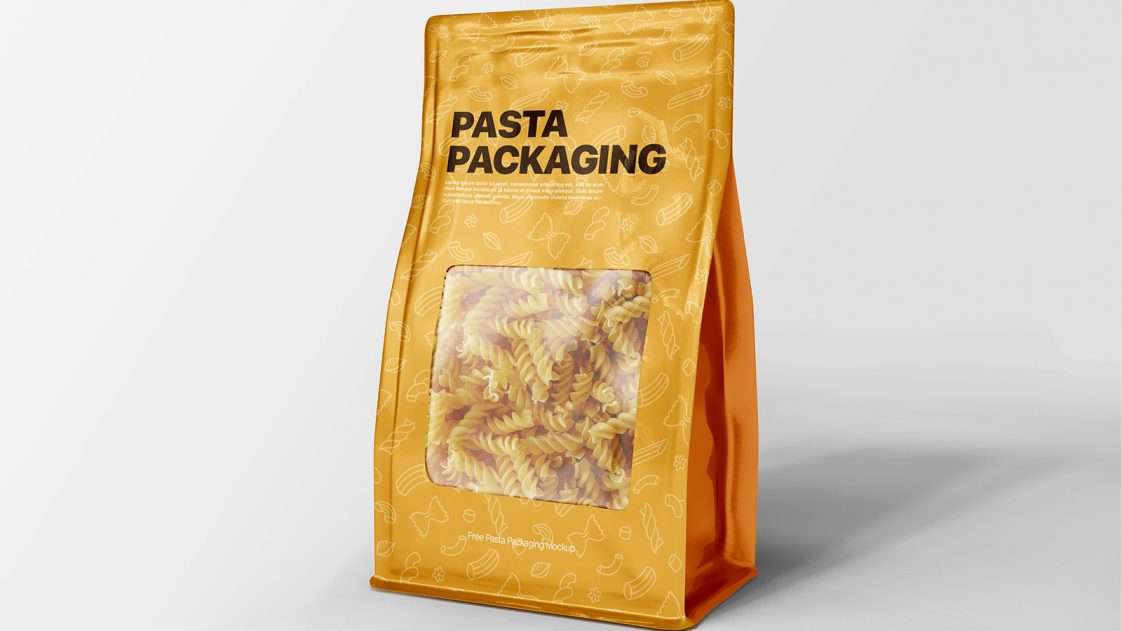 Zipper Plastic Pouch Mock-up - Free Package Mockups