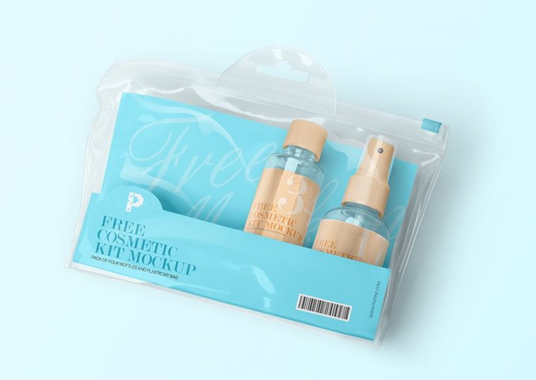 Cosmetic Kit Mockup - Package Mockup