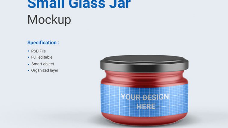 Free Jar Mockup - Free Package Mockups