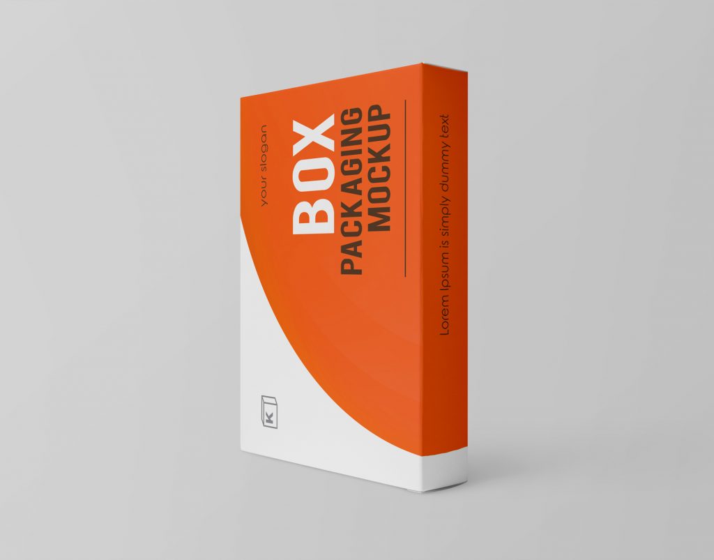 Free Slim Rectangle Box Packaging Mockup 3 set - Package Mockup