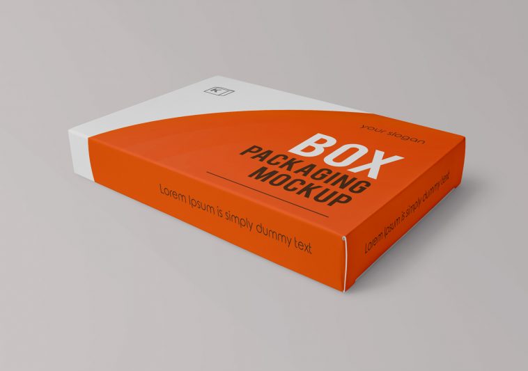 Free Slim Rectangle Box Packaging Mockup 3 set - Package Mockup