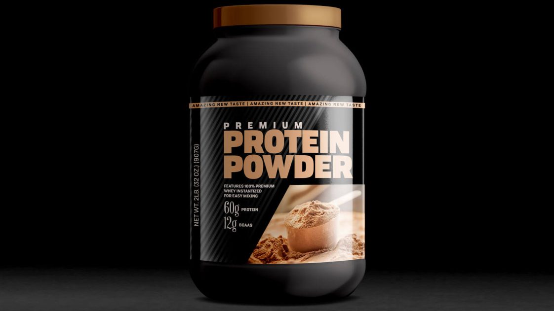 Free 1 KG Protein Supplement Powder Jar Mockup - Package Mockups
