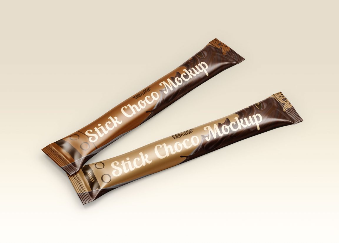 Stick Sachet Packaging Mockup Set - PacageMockup