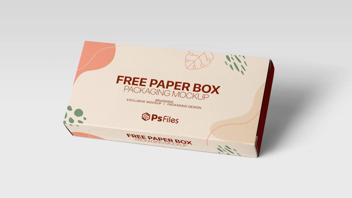 Free Medicine Tablet with Packaging Paper Box Mockup Set - Free Package ...