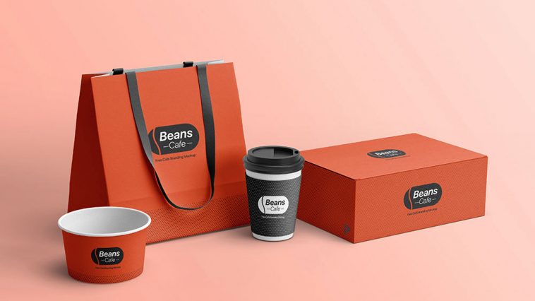 Free Cafe Package Branding Set Mockup - Free Package Mockups