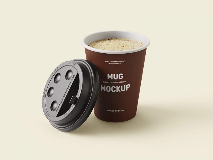 High Quality Free Paper Coffee Cup Mockups set- Free PacageMockup