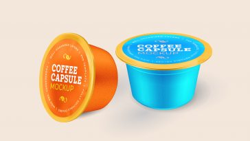 Capsule Mockup - Package Mockups