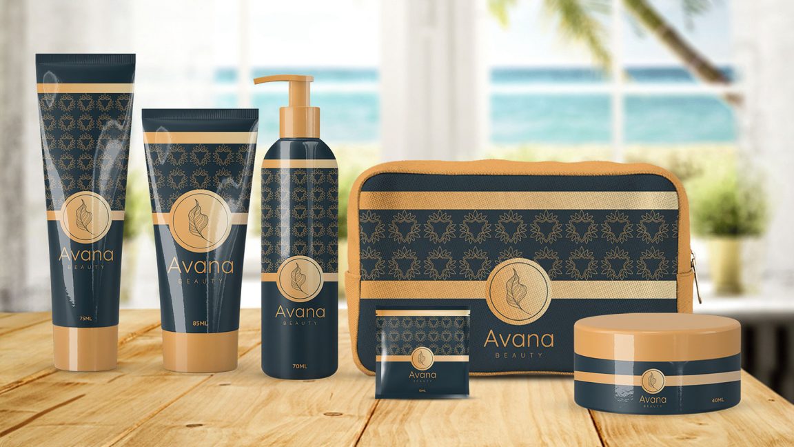 Free Floating Cosmetic Cream / Paste Tube Mockup - Package Mockups