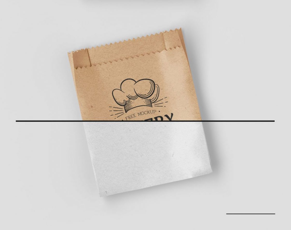 Free Bakery Paper Bag Mockups 3 Packaging Scenes - PacageMockup