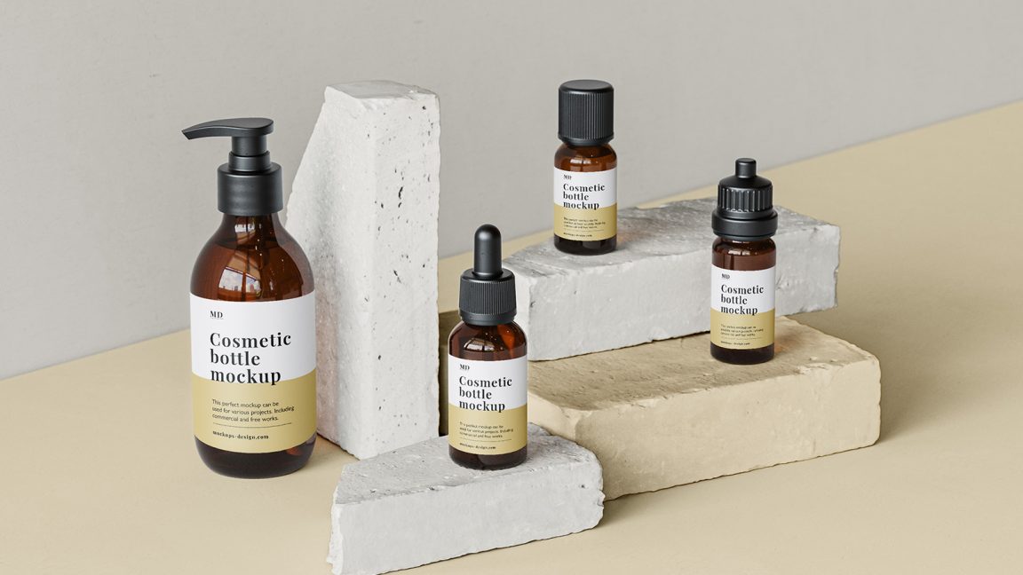 Essential Oil Package Mockup - Free Package Mockups