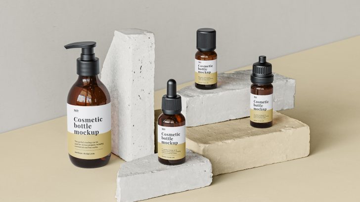 Essential Oil Package Mockup - Free Package Mockups
