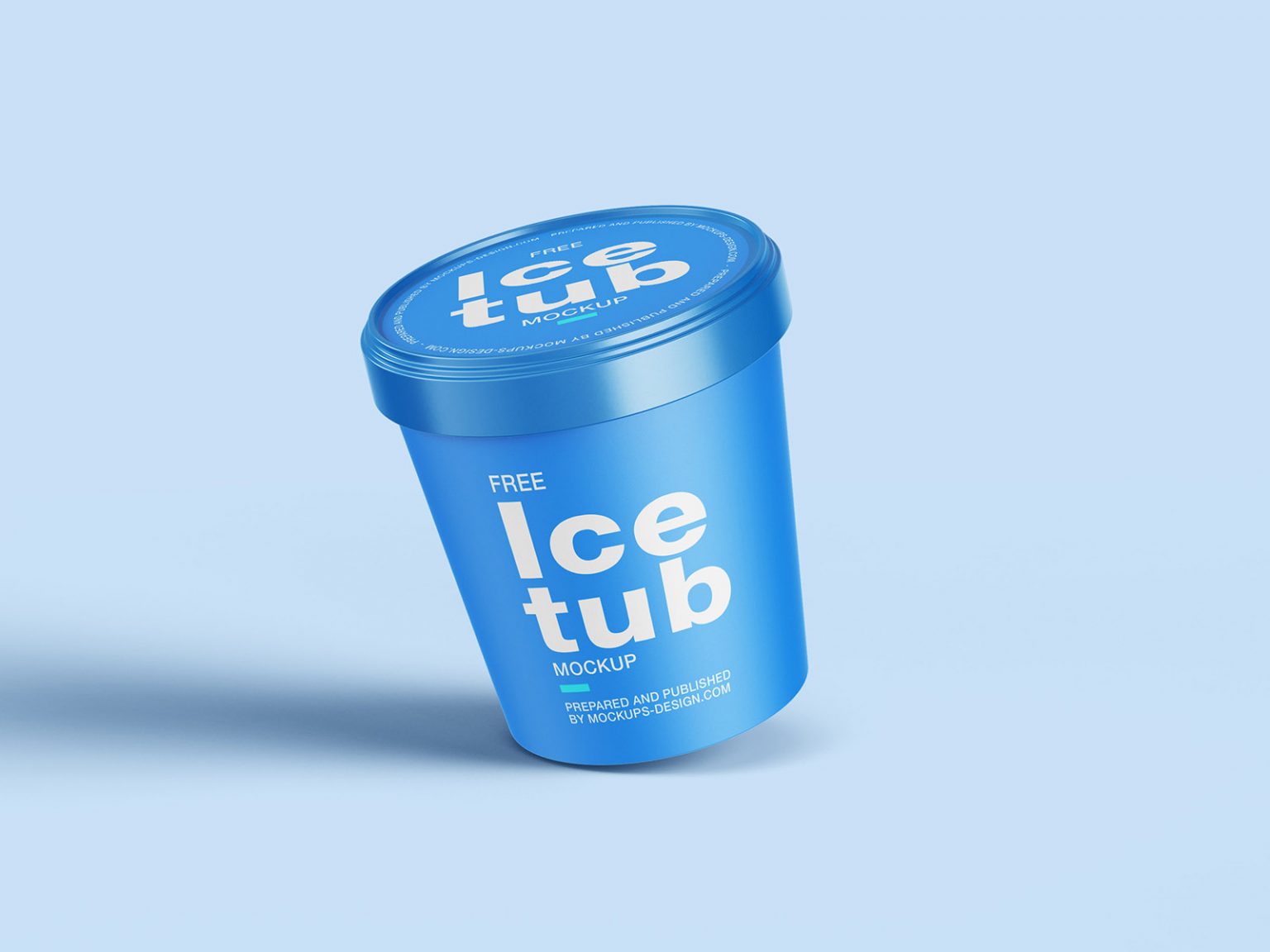 Ice Cream Pack Container Mockup set - Free Package Mockup