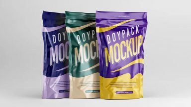 Free Packet Mockup - Free Package Mockups