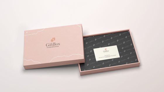 Free Rectangle Slide Box Mockup - Free Package Mockups