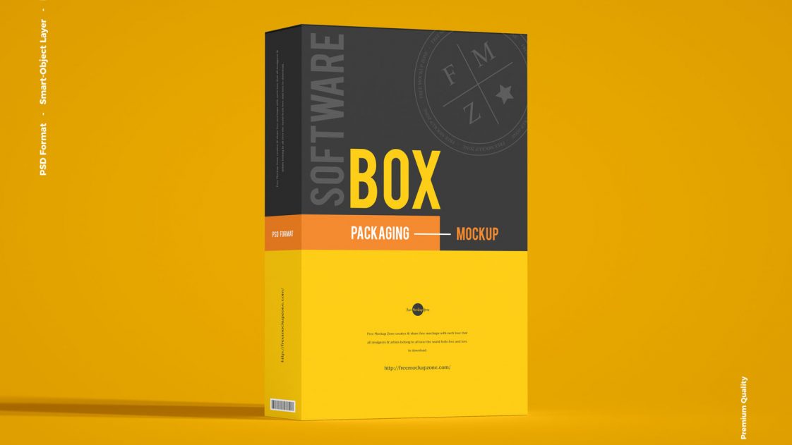 Free Software Box Mockup Bundle - Free Package Mockups