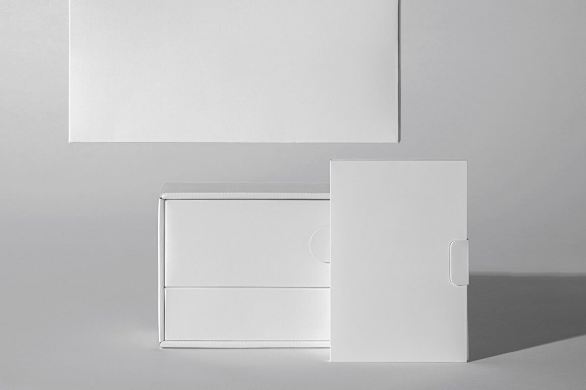 Free Rectangle And Slide Product Box Mockup - Free Package Mockup