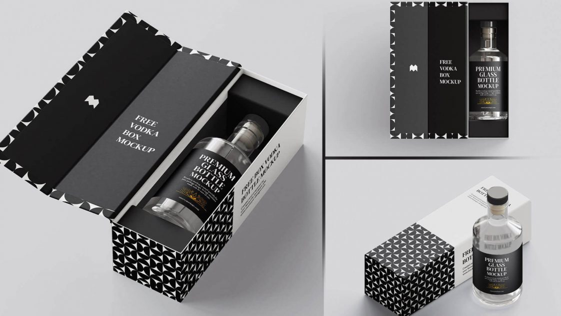 Free Box Mockup for Packaging - Package Mockups