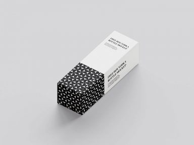 Free Vodka Bottle Branding and Packaging Box Mockup 5 set - PacageMockup