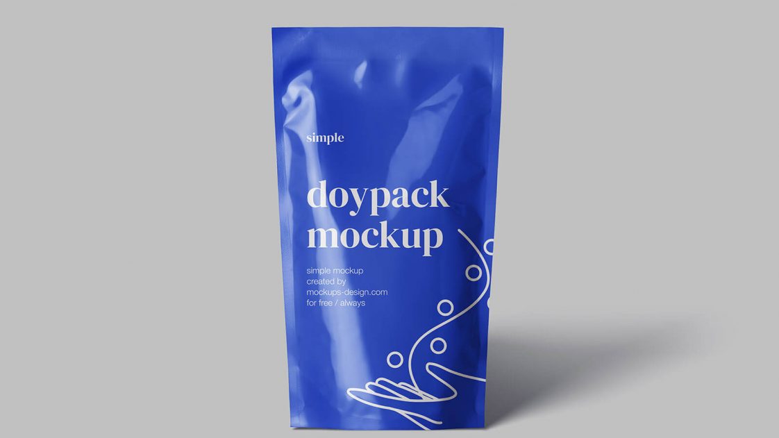 Free Packet Mockup - Free Package Mockups