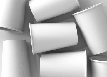 Free Paper Coffee Cups Mockup Scene - Free Package Mockup