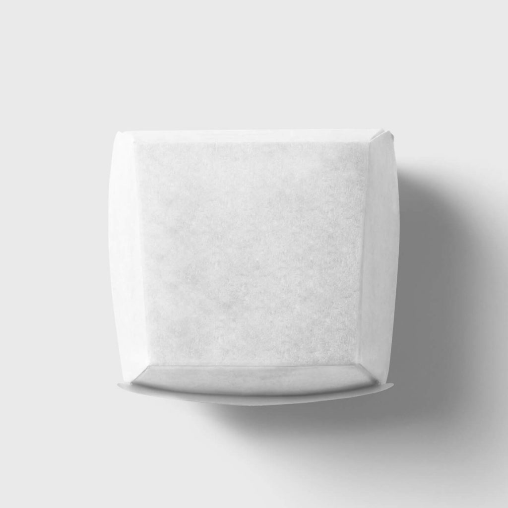 Top View of a Square Burger Packing Box Mockup free - Free Packaging Mockup