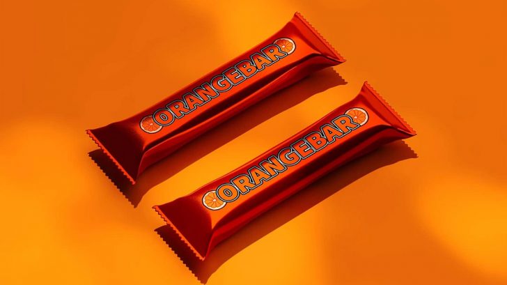 Free Dairy Milk Chocolate Wrapper Mockup - Free Package Mockups