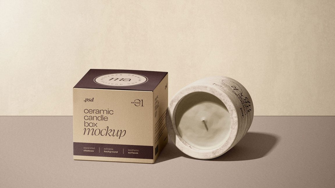 Free Box Mockup for Packaging - Package Mockups