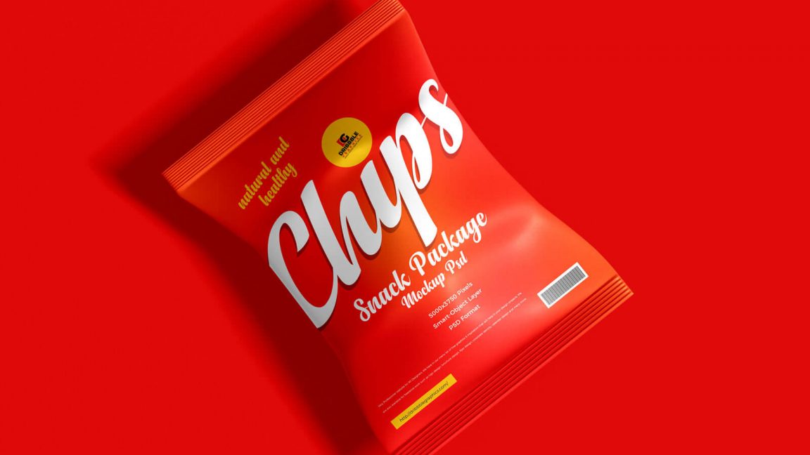 Free Packet Mockup - Free Package Mockups